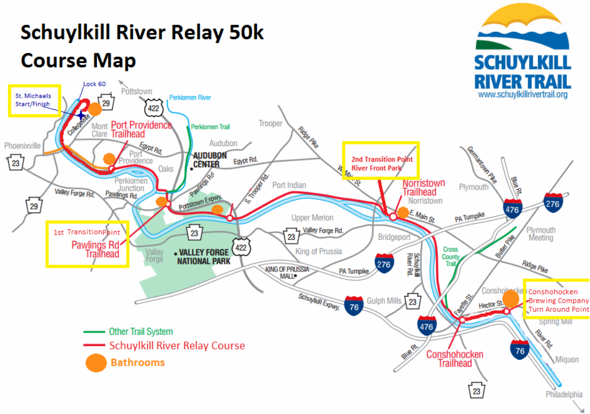 Sly Fox's Schuylkill River Relay And 50K Will Run Through Lower ...