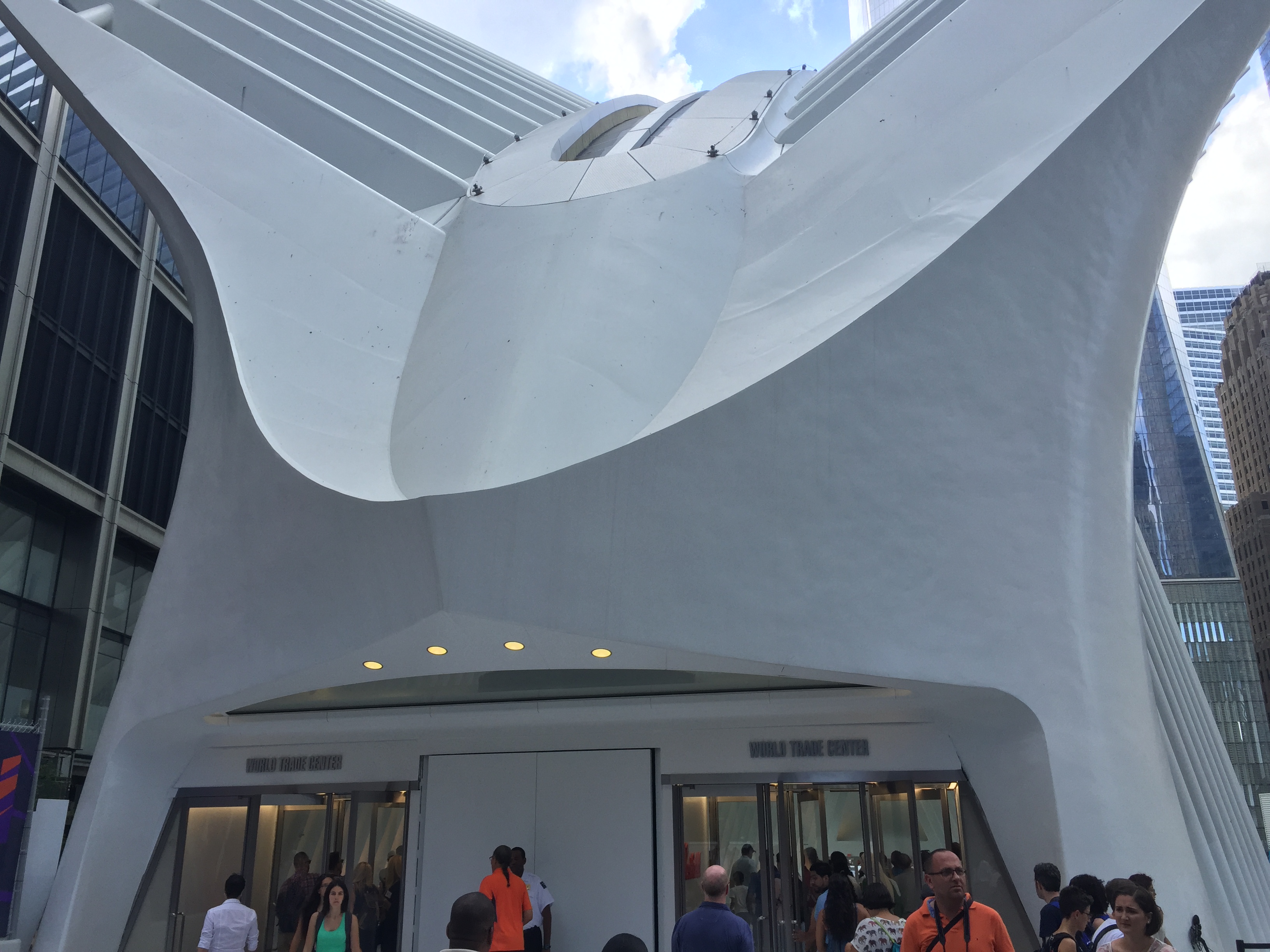 Inside Oculus World Trade Center Mall on Opening Day - Tribeca, NY Patch