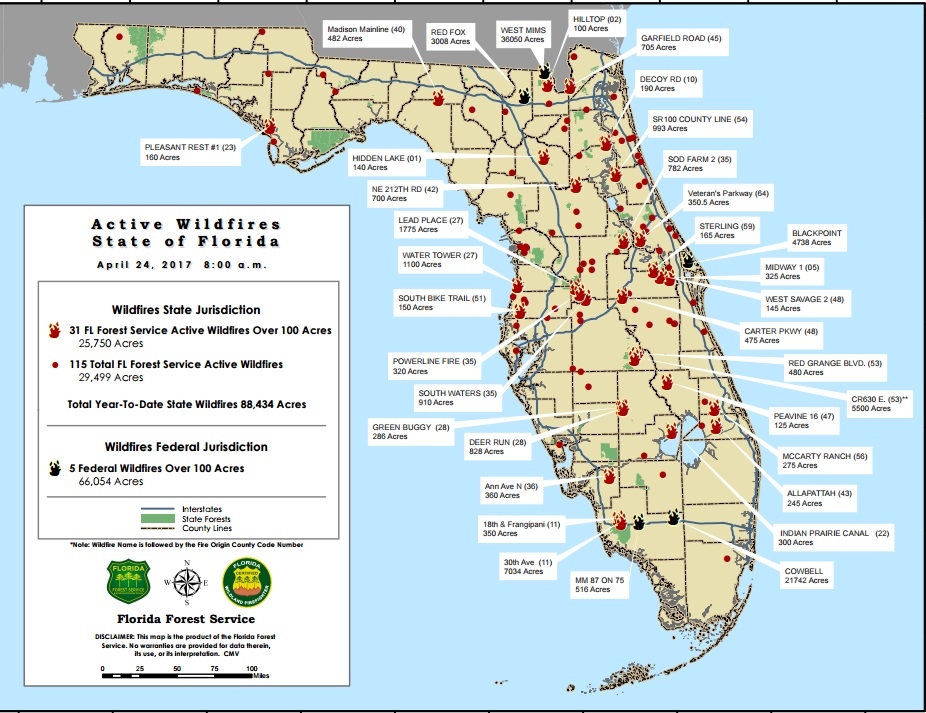 Florida On Fire: More Counties Issue Burn Bans - Bradenton, FL Patch