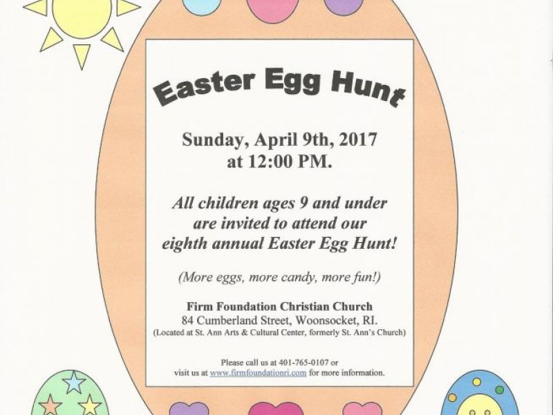 Easter Egg Hunt, Free Indoor - Woonsocket, RI Patch