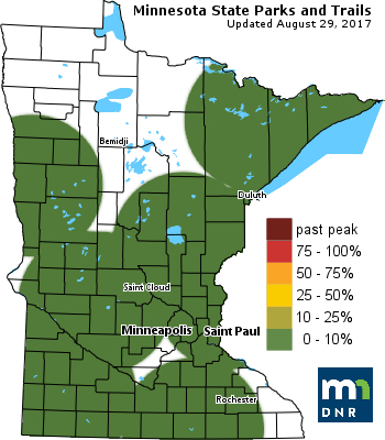 Peak Dates For 2017 Minnesota Fall Foliage: Interactive Map - Mendota ...