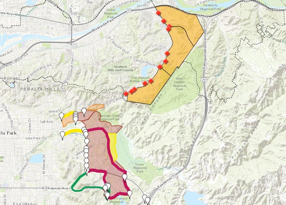 Anaheim Fire Latest: 9,200+ Acres Charred, 59 Structures Burned Or ...