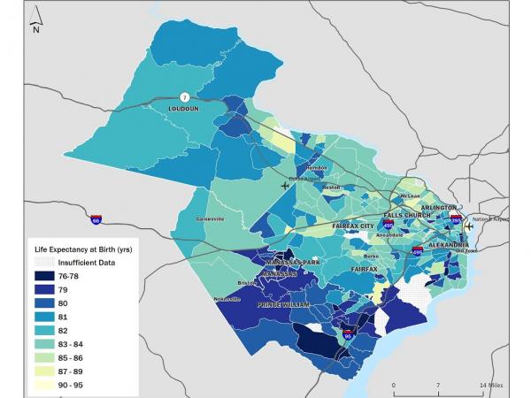 Prince William County Zip Code Map - Map